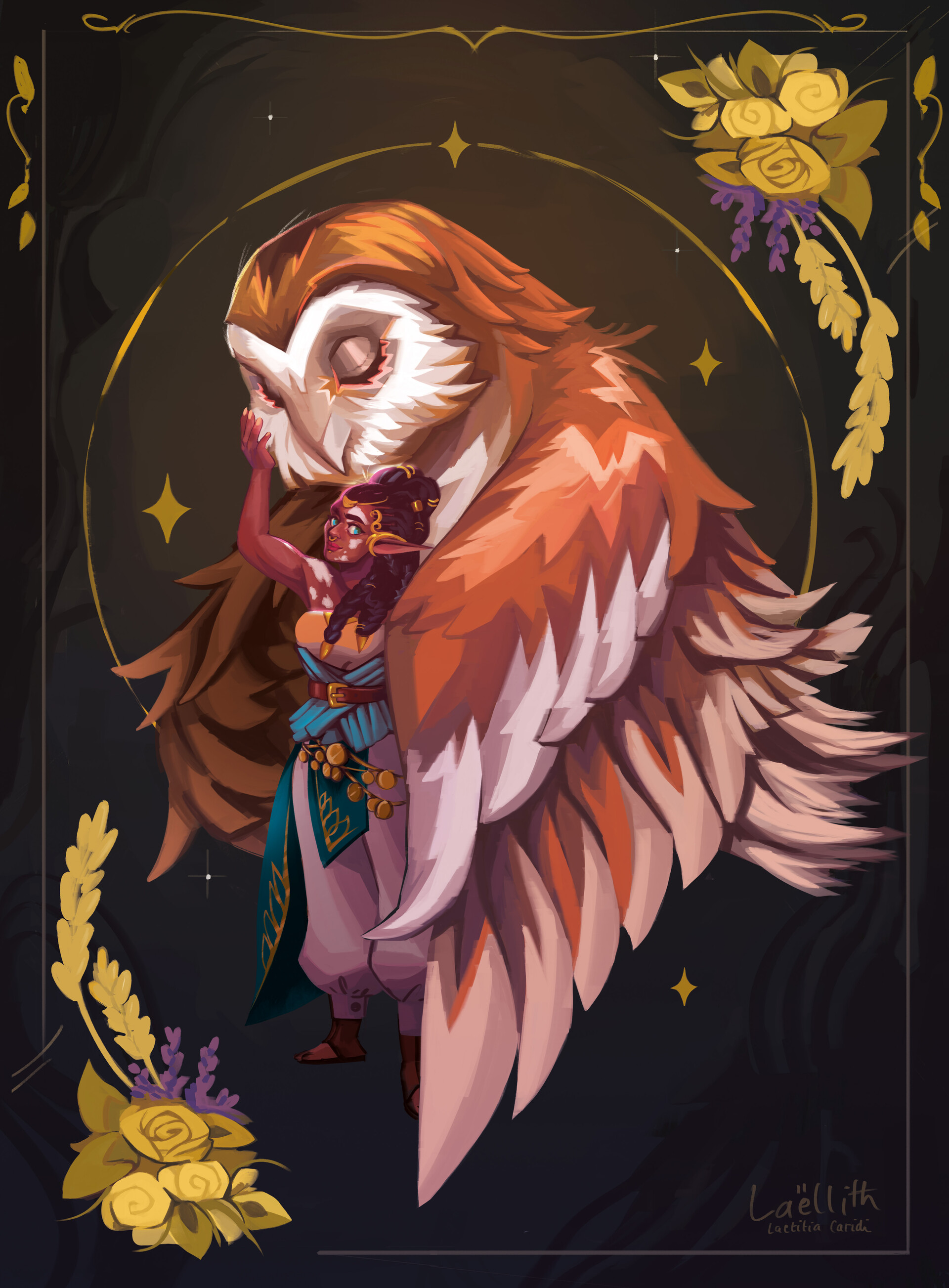 ArtStation - Barn Owl