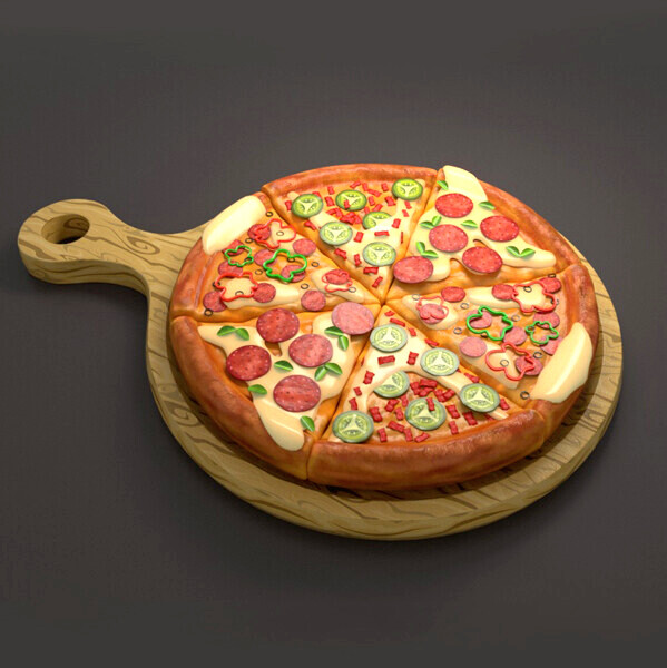 ArtStation - Pizza - Pizza Wheel