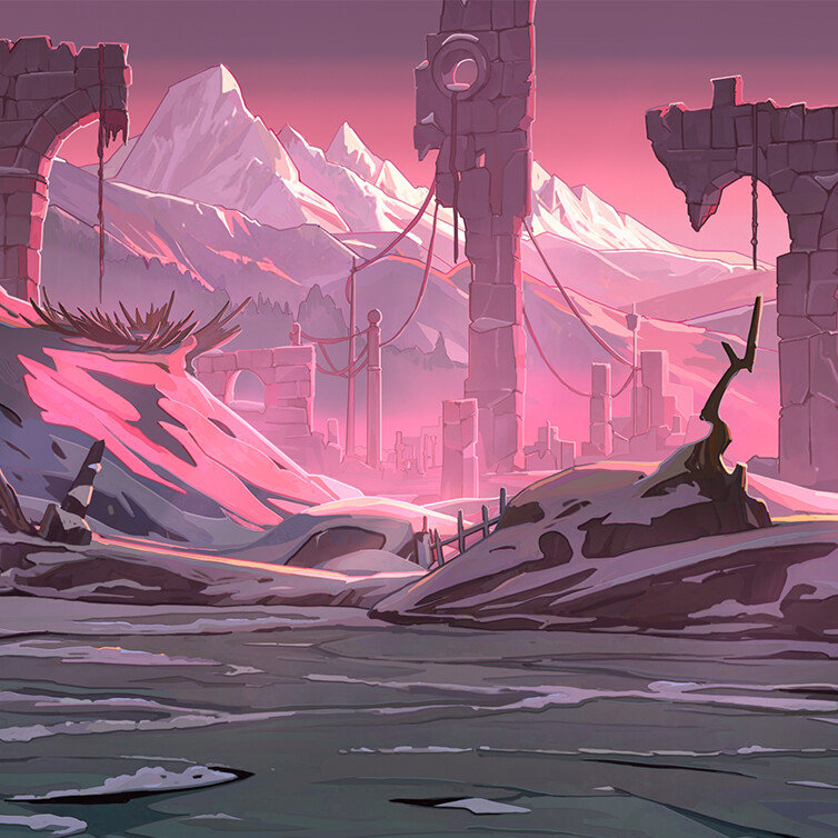 ArtStation - Mountain Pass