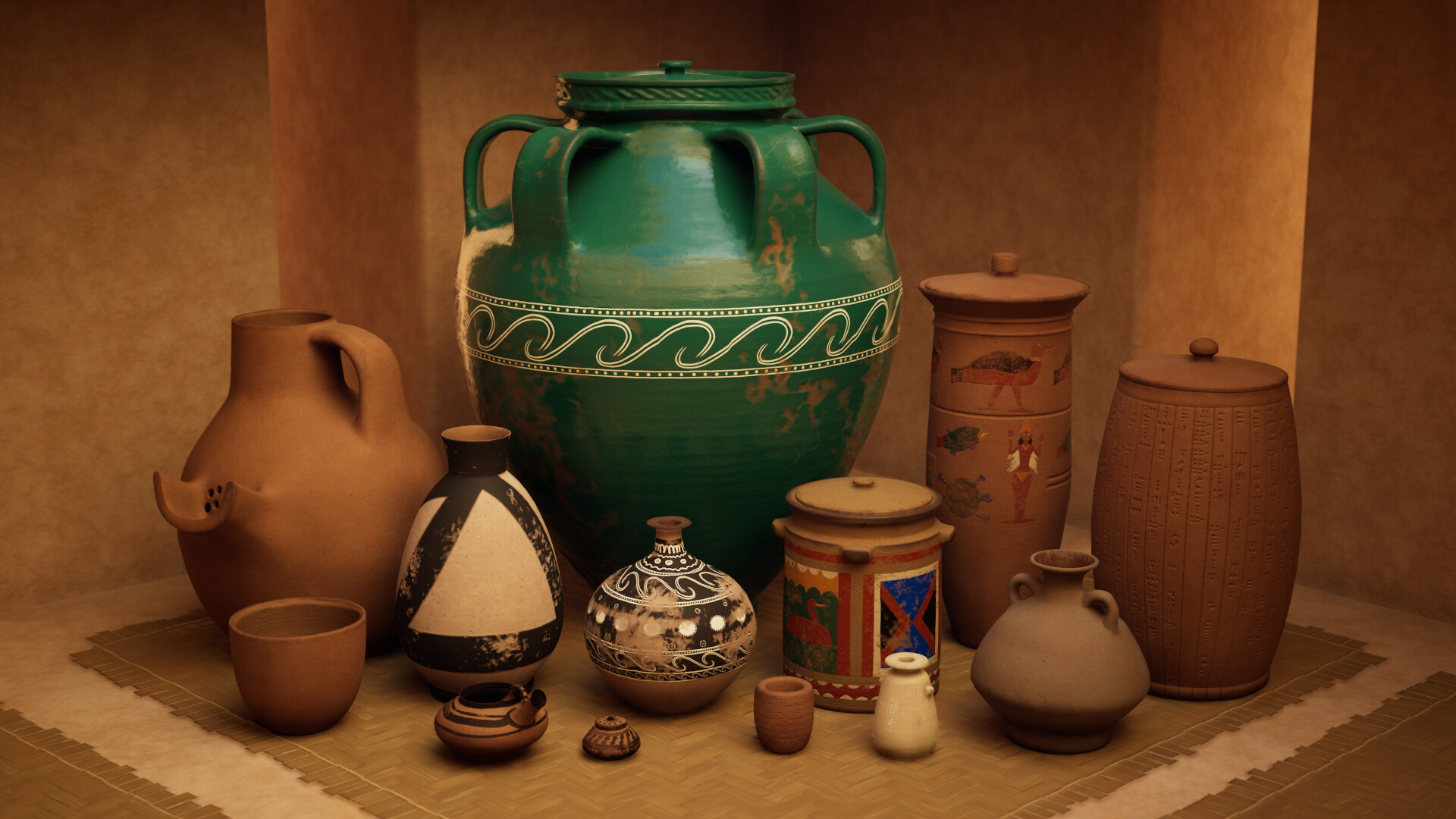 ArtStation - Babylon Pottery VOL.1