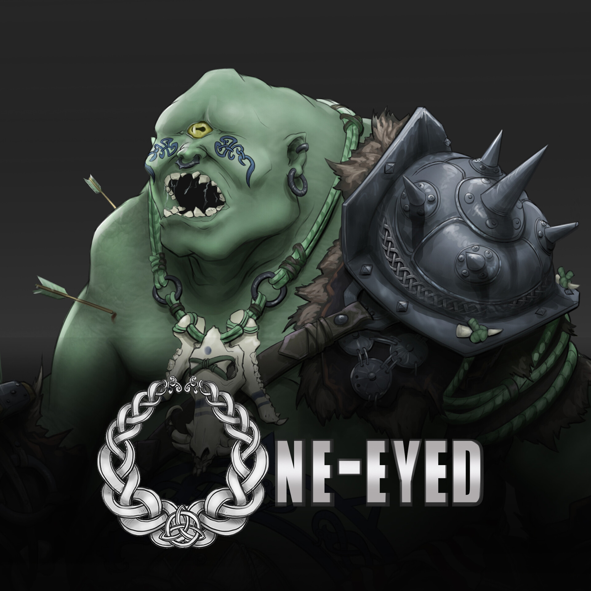 ArtStation - Cyclops is a one-eyed giant