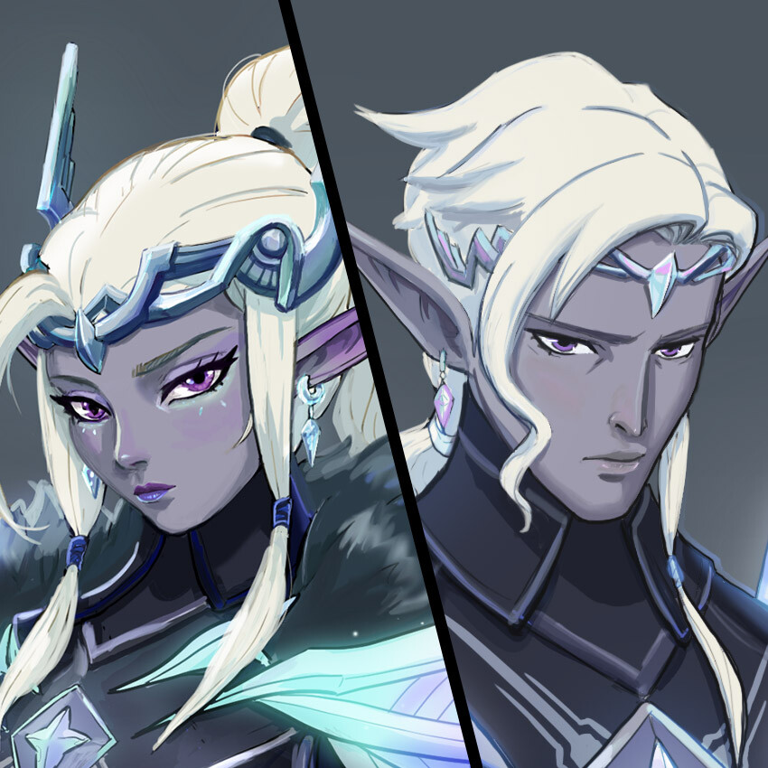 Dani Canovas - Dark Elfs - Twins