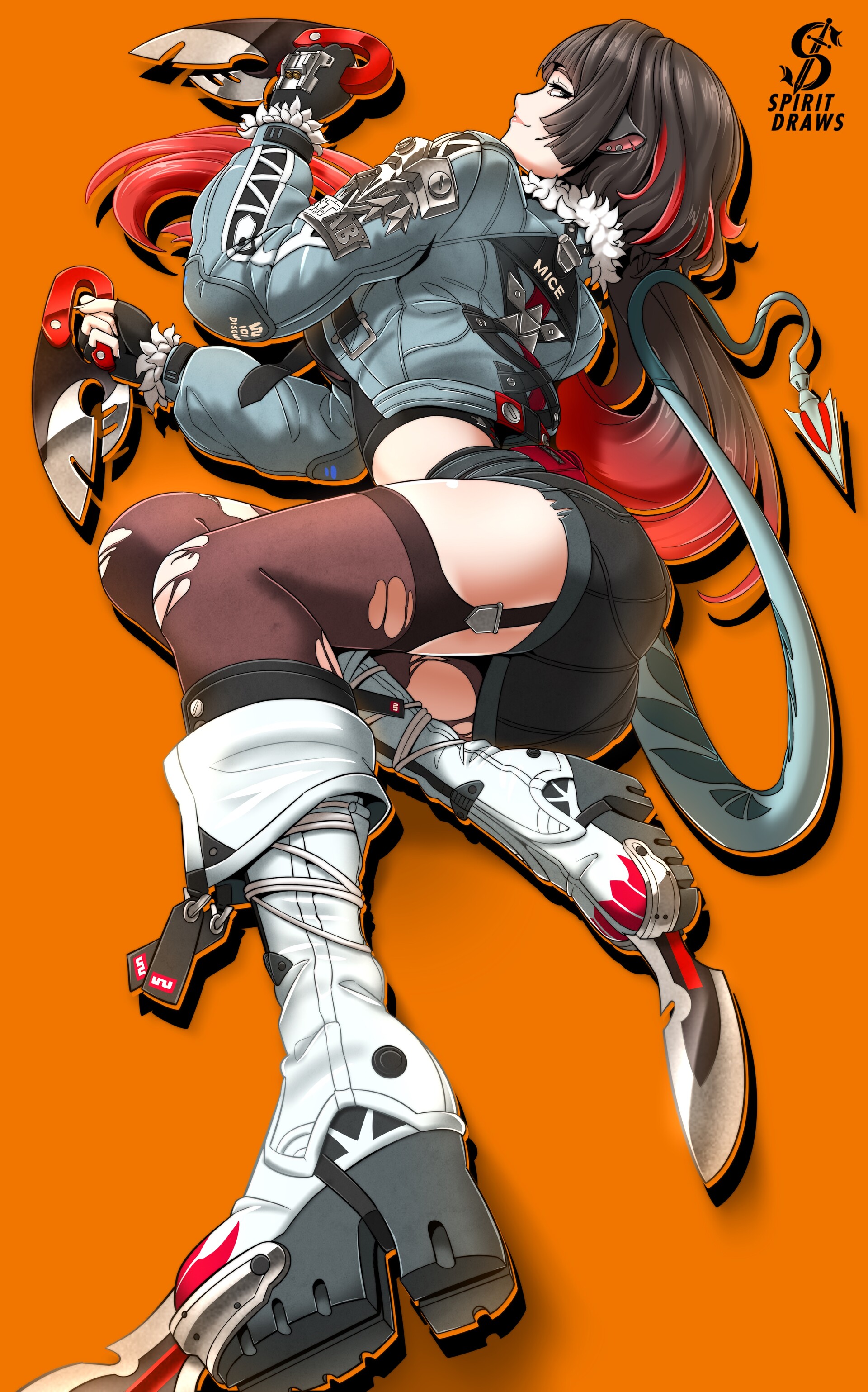 ArtStation - Jane Doe from Zenless Zone Zero