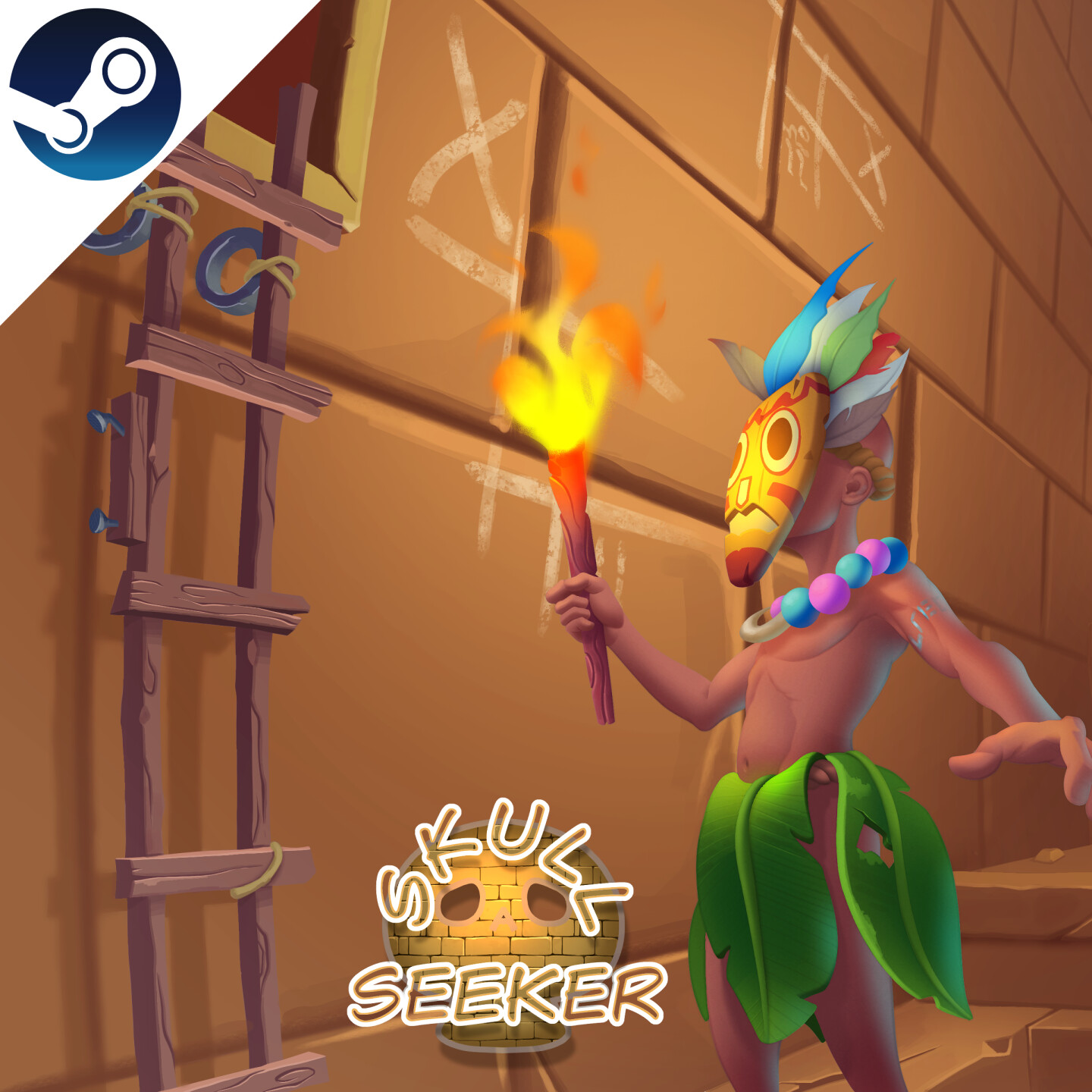 ArtStation - Skull Seeker - Steam Capsule Art