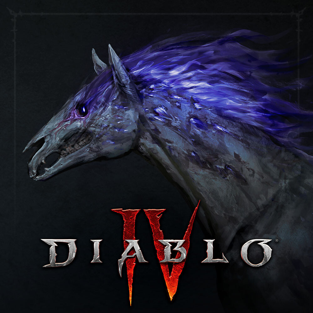 ArtStation - Diablo IV - Shadowmane Mount