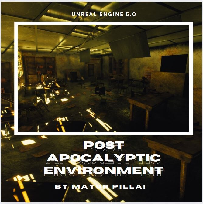 ArtStation - A post apocalyptic environment 3ds max & Unreal engine 5.0