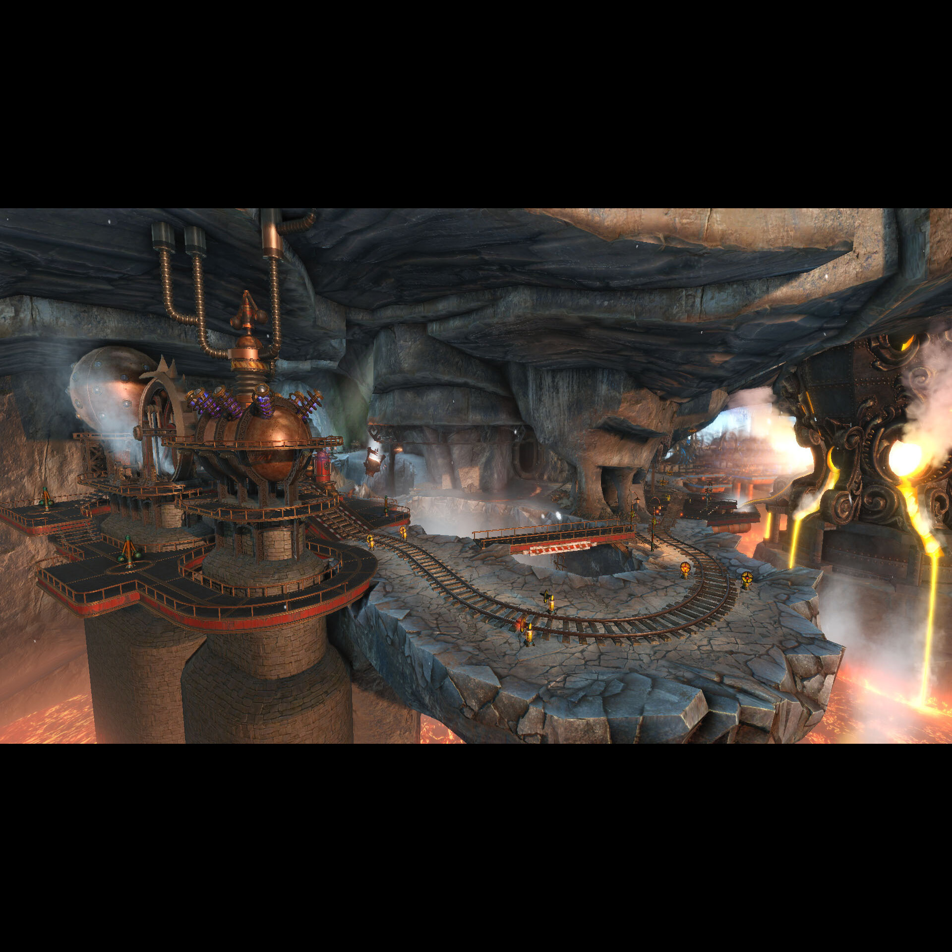 ArtStation - Steampunk cave (Panzar)