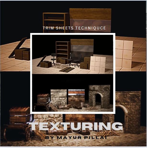 ArtStation - Texturing- Trim sheets Technique