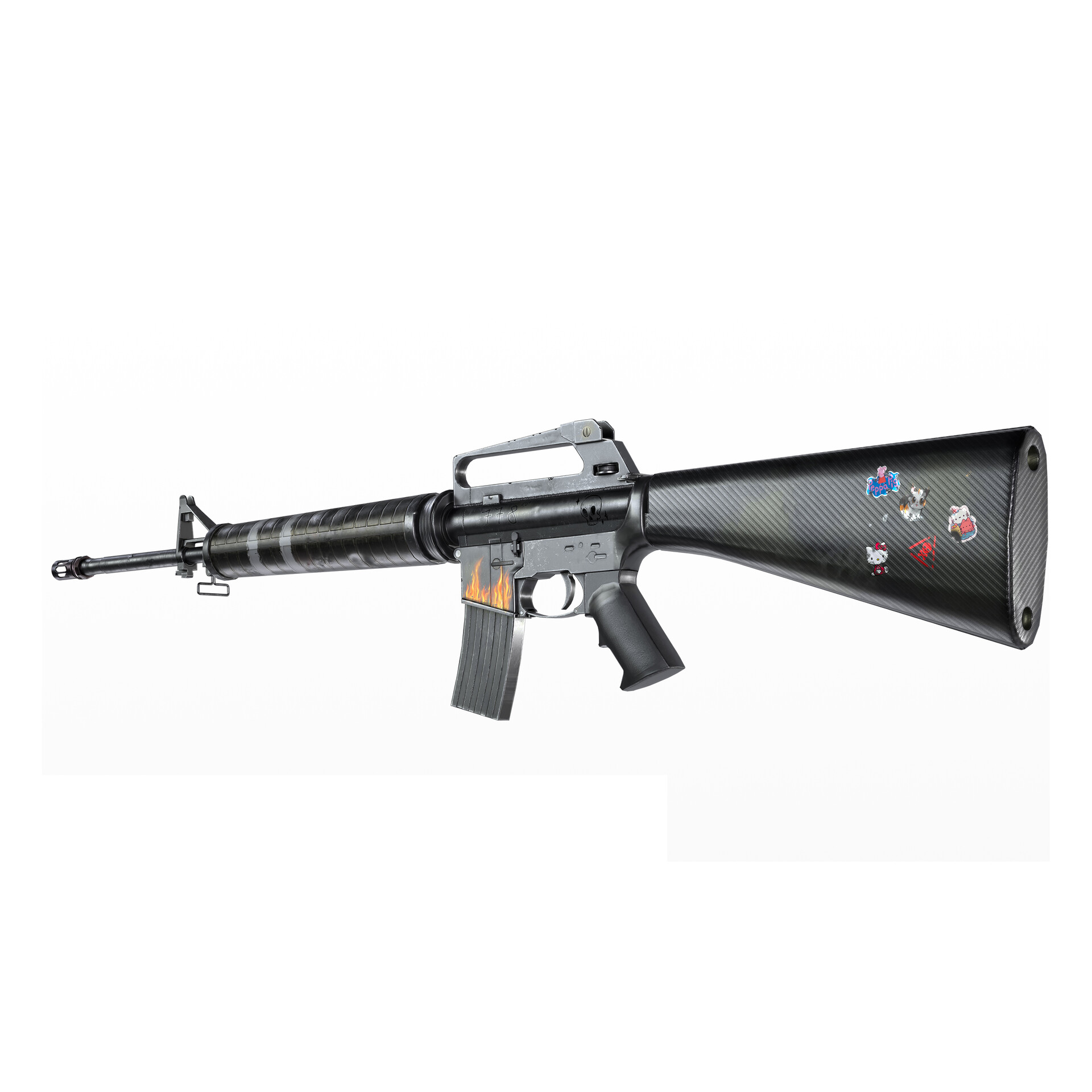 ArtStation - M16 game-ready prop