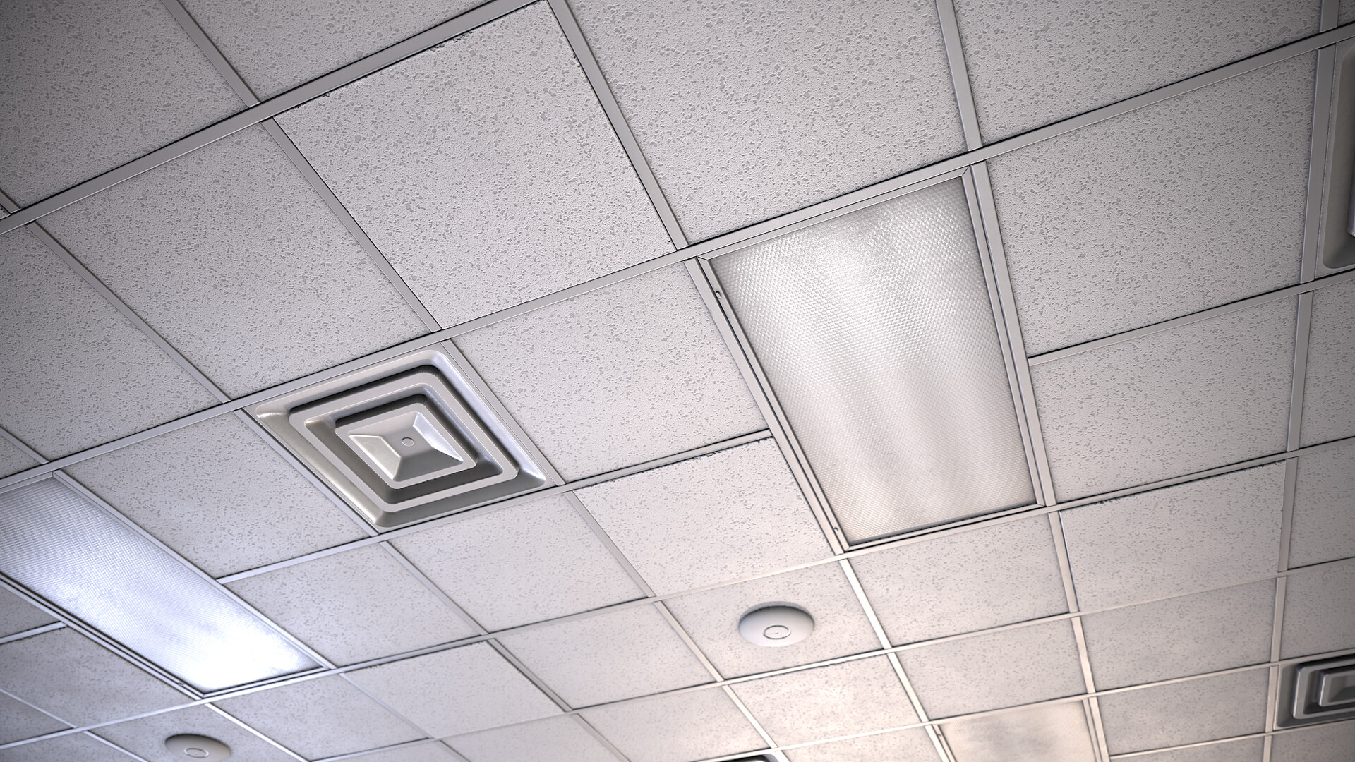 ArtStation - Office Ceiling - Substance Designer