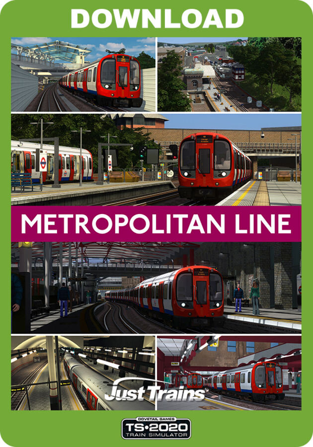 ArtStation - Train Simulator Classic - Metropolitan Line