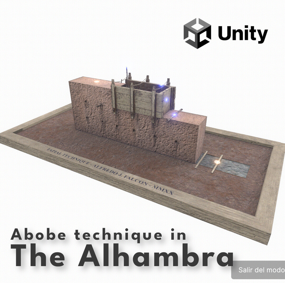 ArtStation - Adobe (Tapial) Technique in the Alhambra