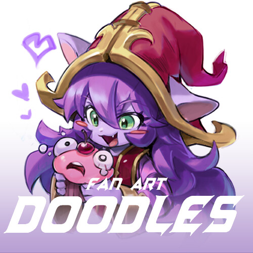 ArtStation - SD Cartoon Deform Doodles -2_Fan art