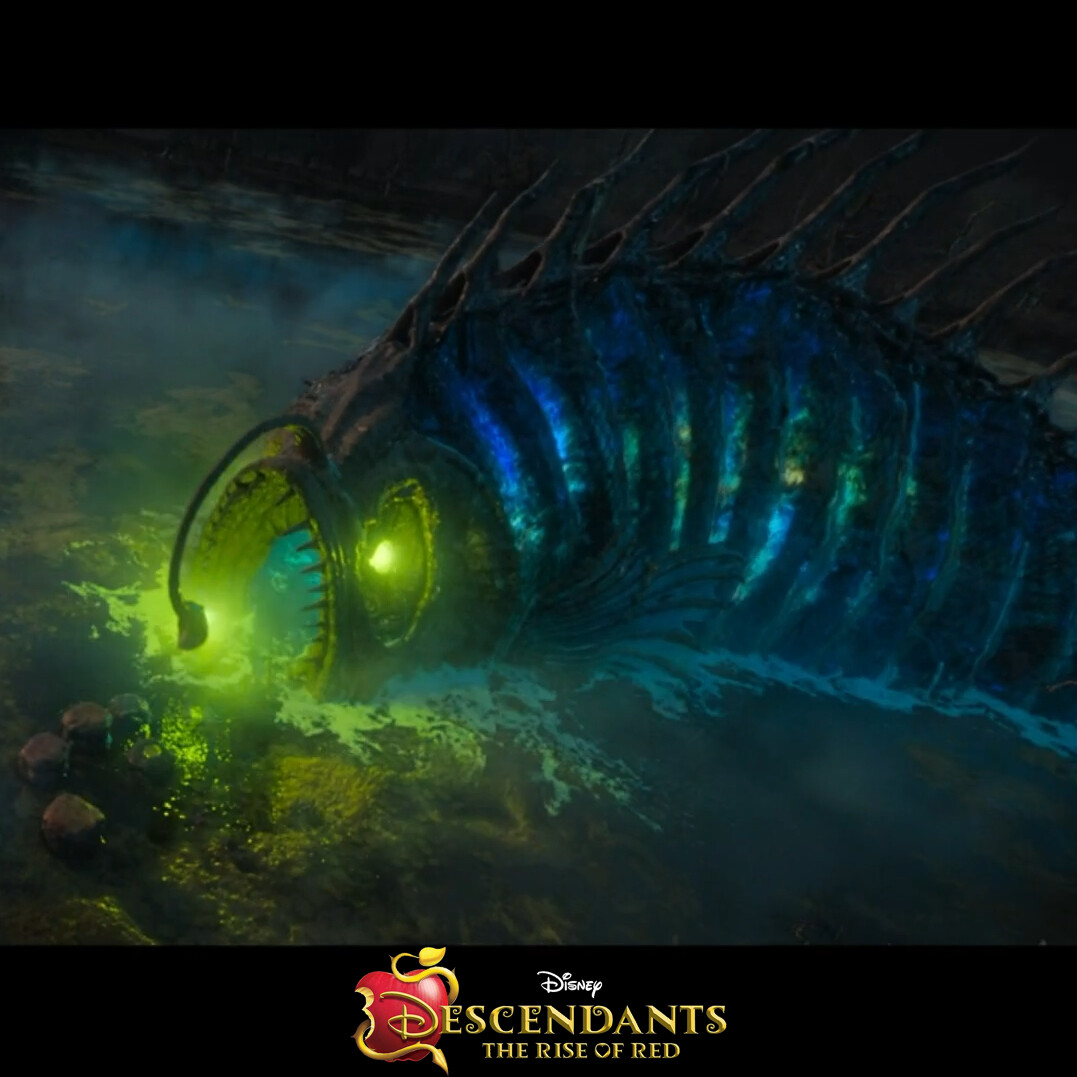 ArtStation - Descendants 4: The Rise of Red (Houdini Swamp)