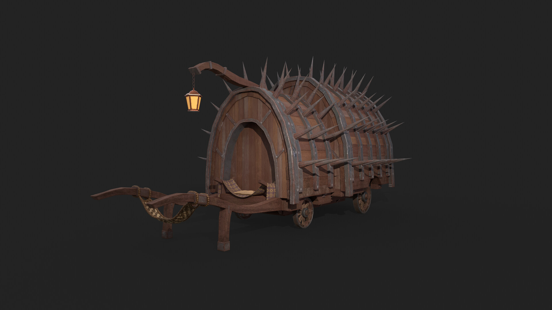 ArtStation - Traveling Merchant Cart