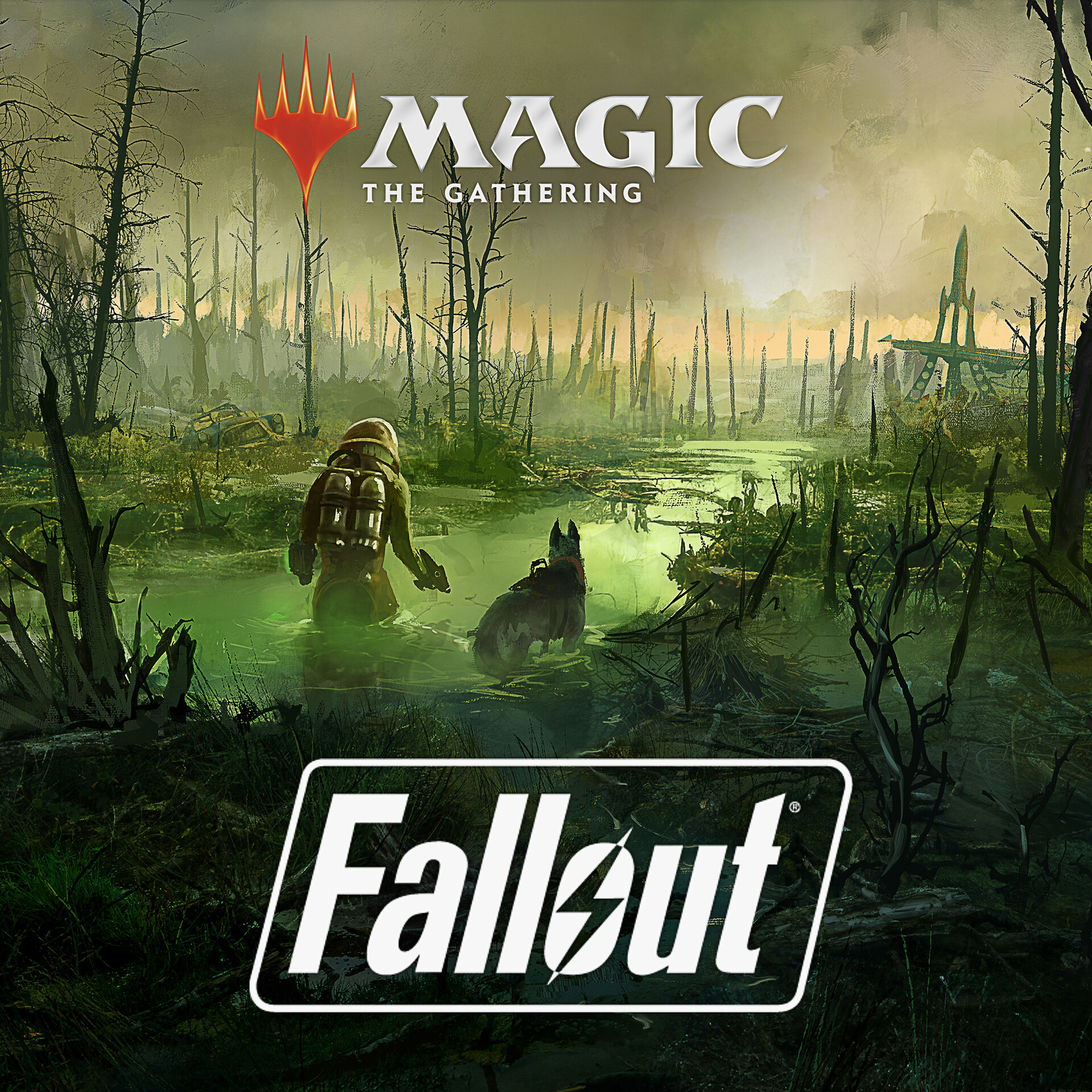 ArtStation - Magic: The Gathering Illustrations - Universes Beyond: Fallout