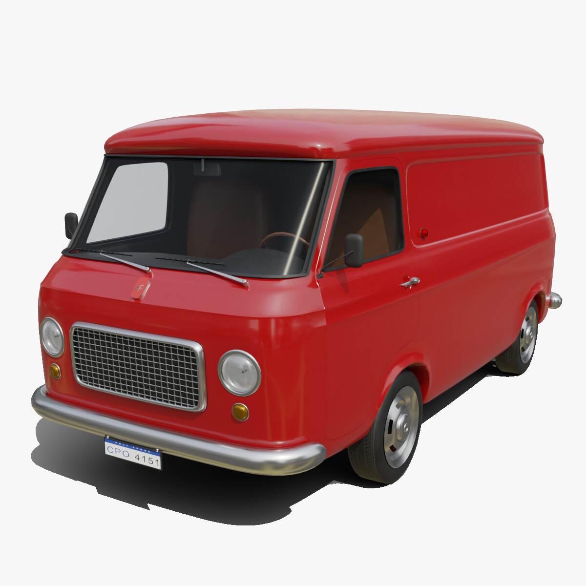 ArtStation - Vintage Cargo Van