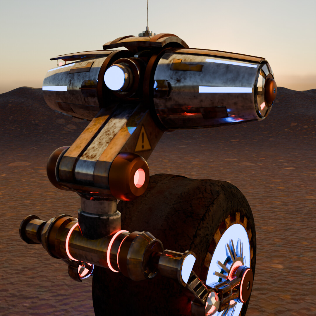 ArtStation - Explorer Space Robot