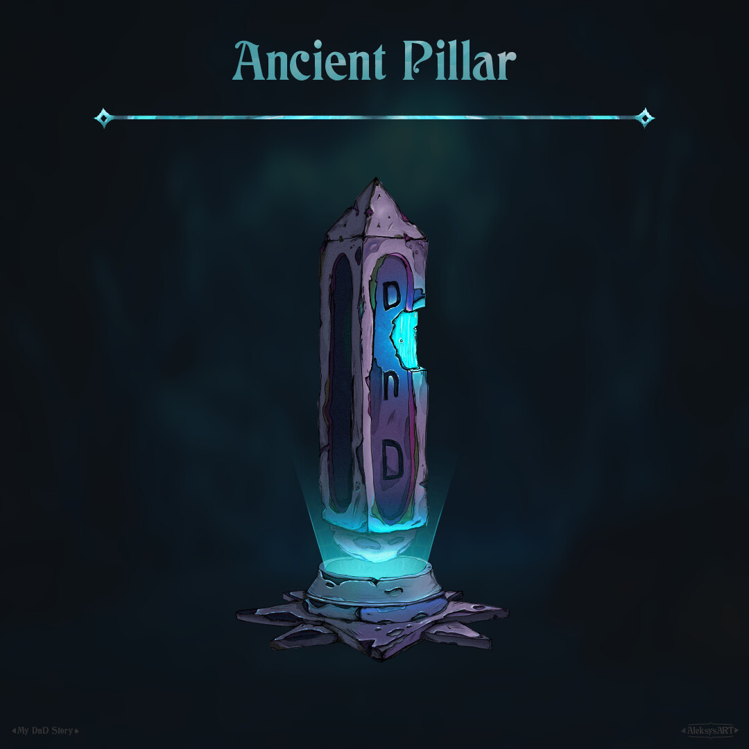 ArtStation - Ancient Pillar