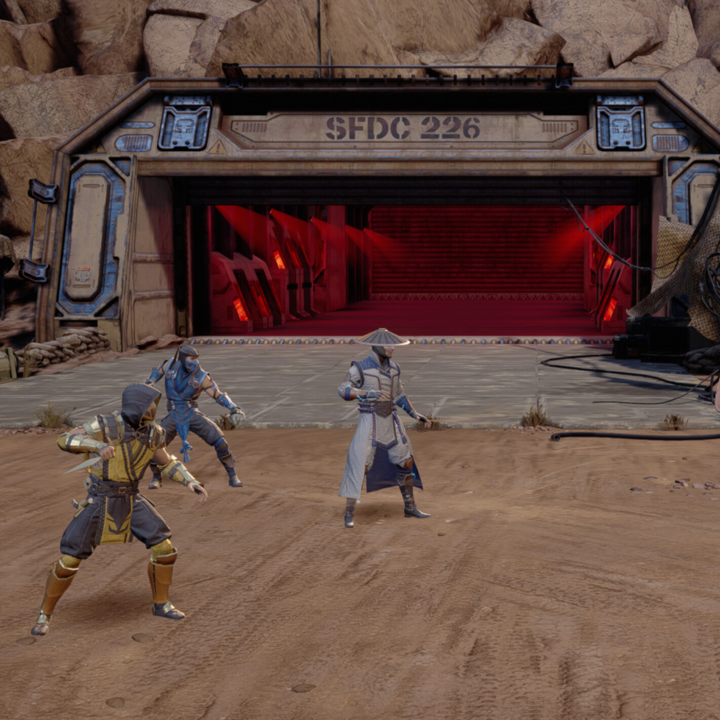 ArtStation - Mortal Kombat Onslaught (Mobile): Special Forces Desert ...