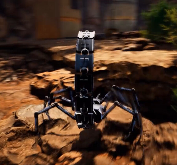 ArtStation - Scorpion Control Rig Unreal Engine