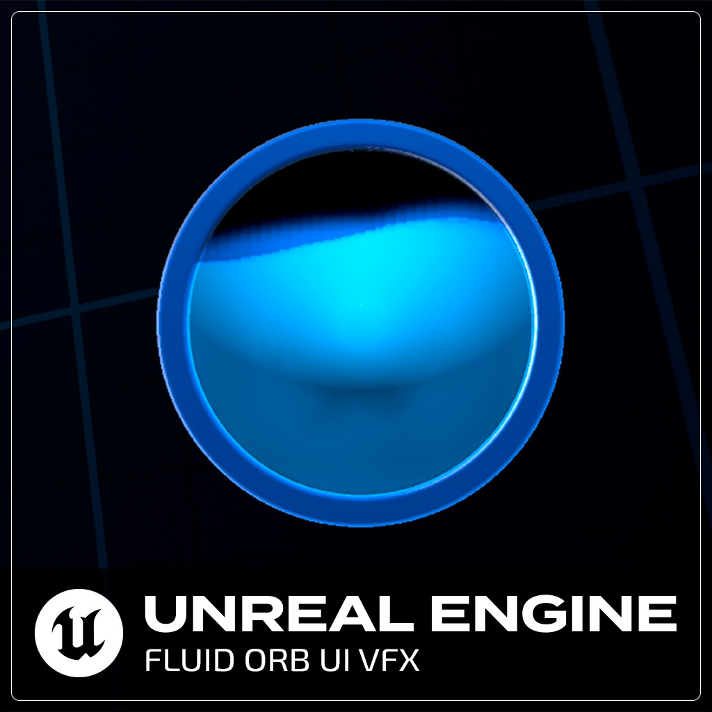 ArtStation - UI Fluid Orb - Real-Time UI VFX in UE5