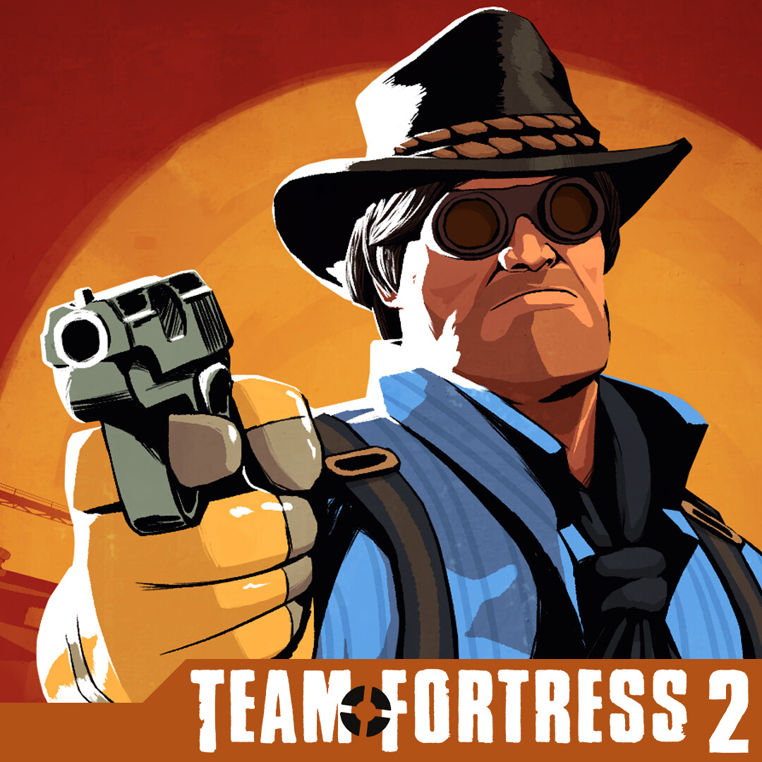 ArtStation - TF2 2022 - Outlaw for Hire