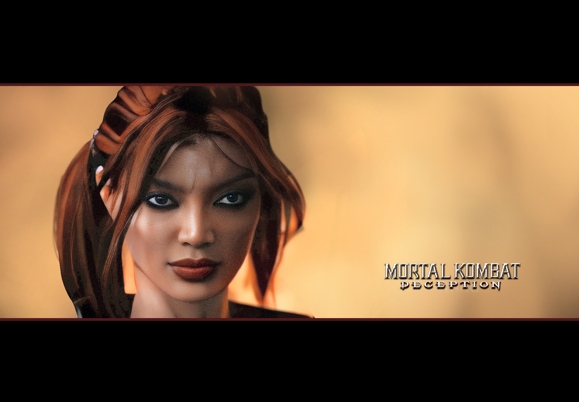 ArtStation - Kira Mortal Kombat: Deception Loading Screen