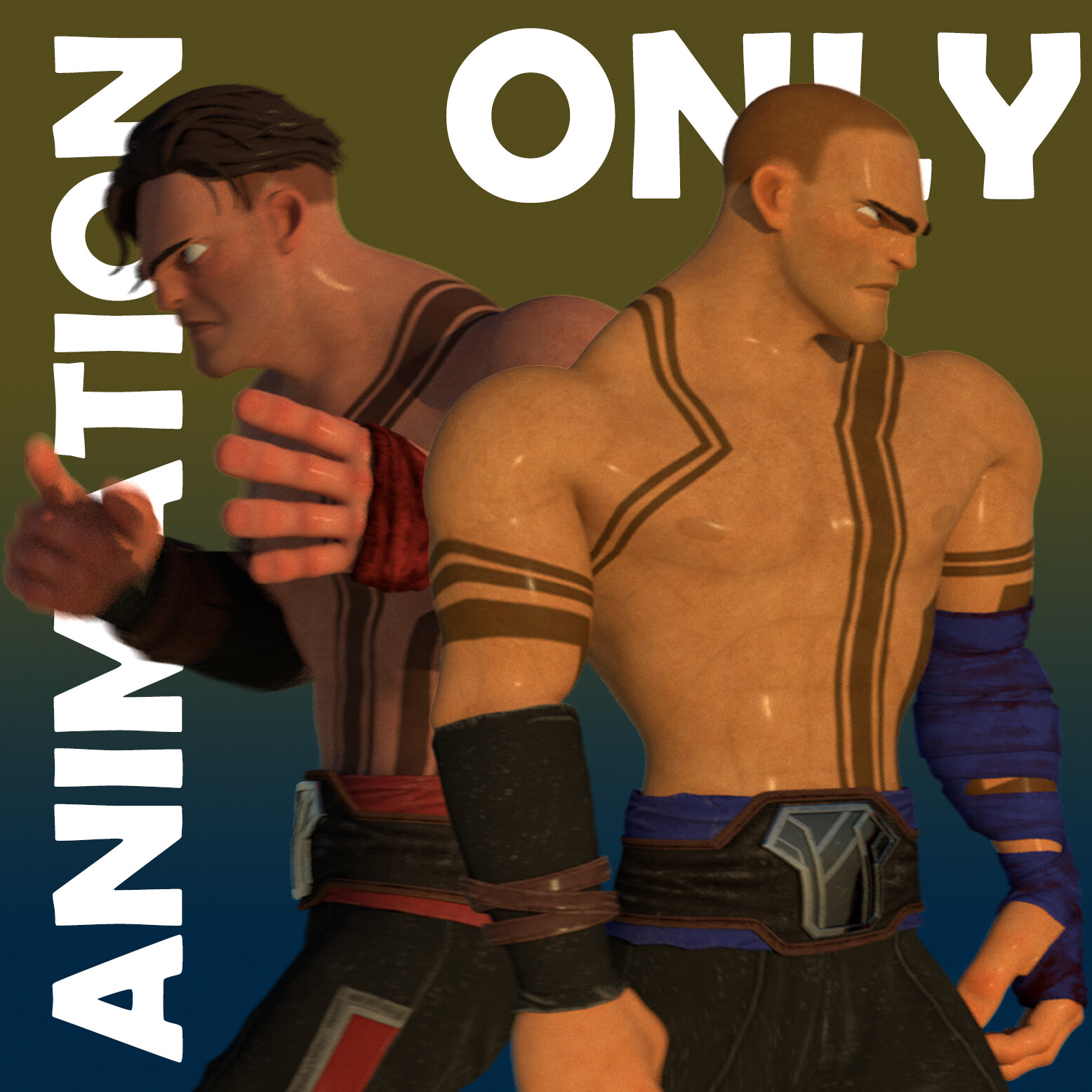 ArtStation - Melee Fight Cinematic Animation