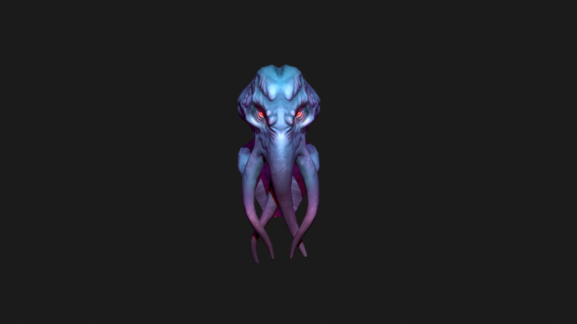 ArtStation - Mind flayer - texturing