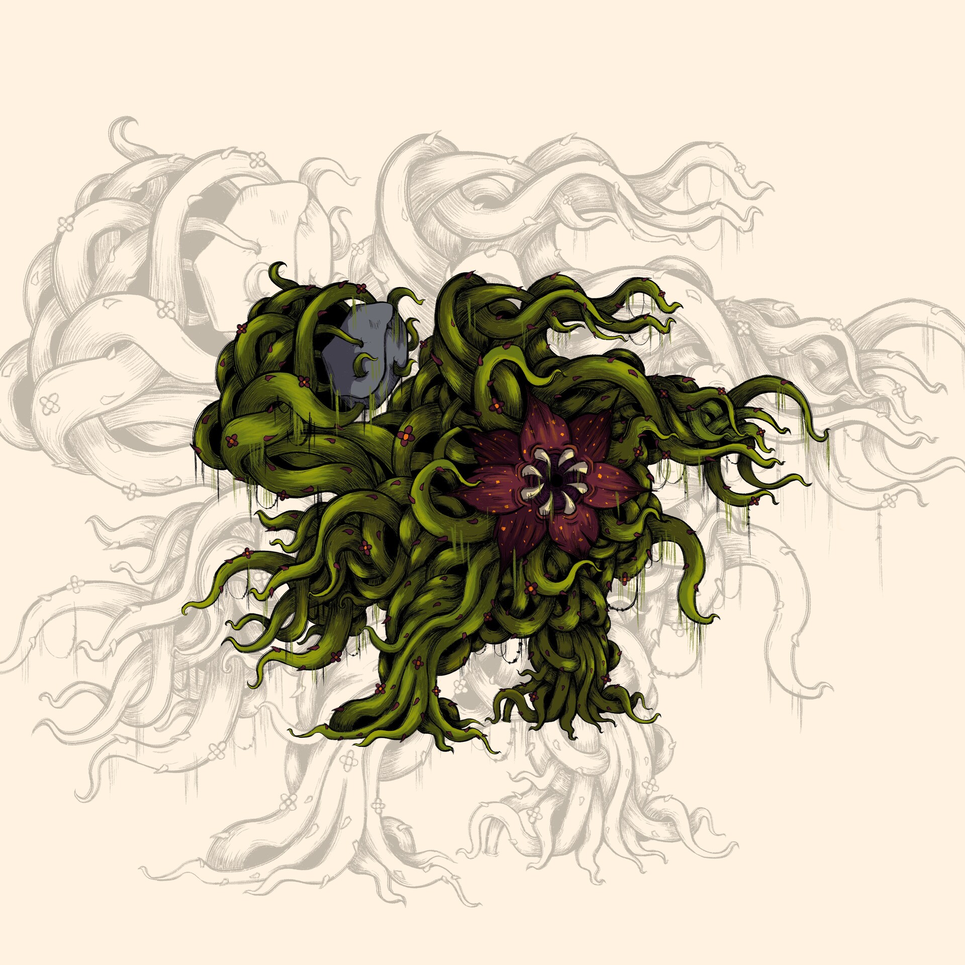 ArtStation - Shambling Mound Concept art