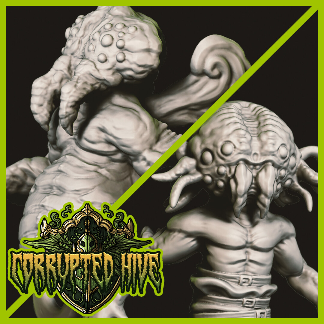 ArtStation - Corrupted Hive - Bloated Fly & Corrupted Husk