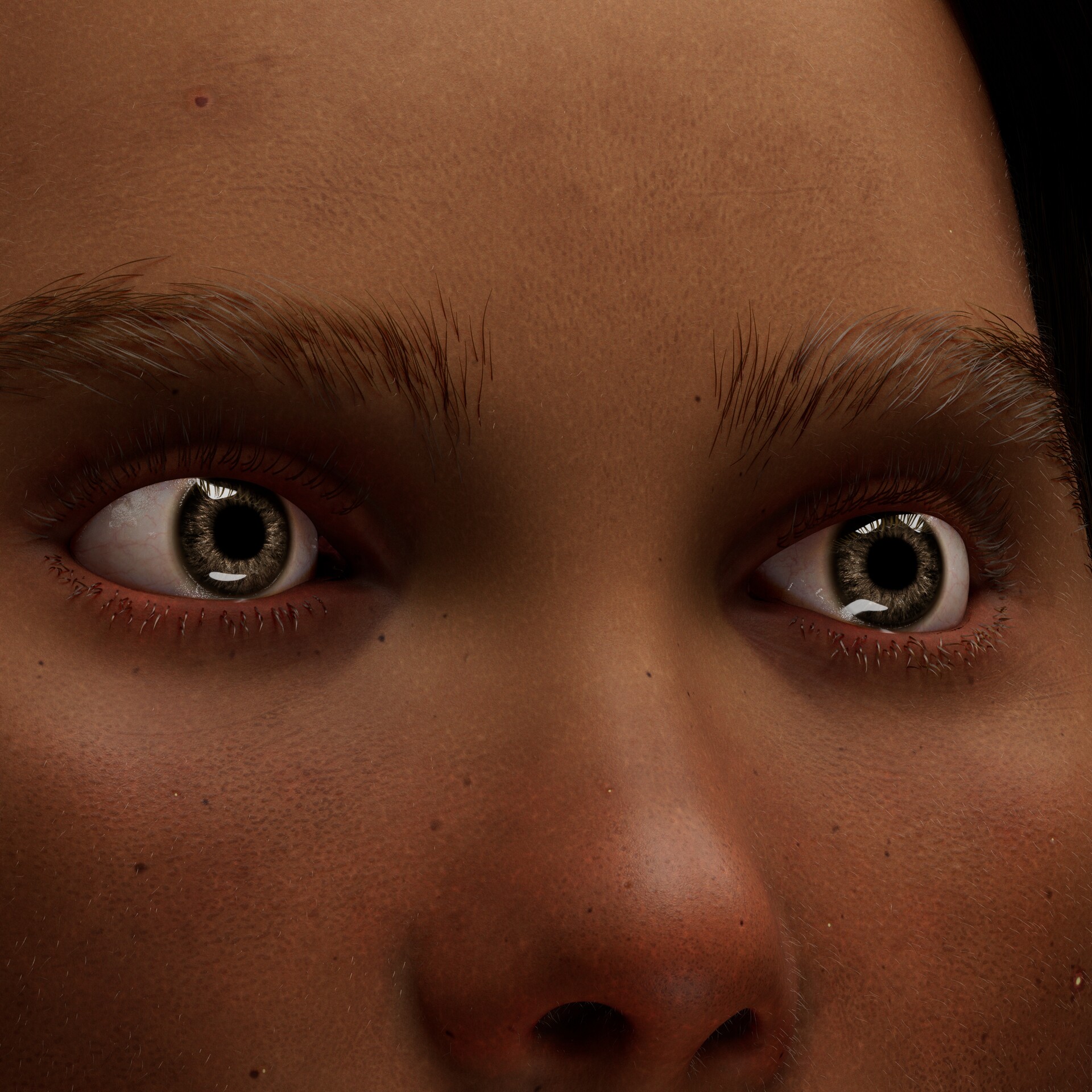 ArtStation - Realistic Character Modeling(TRINA)