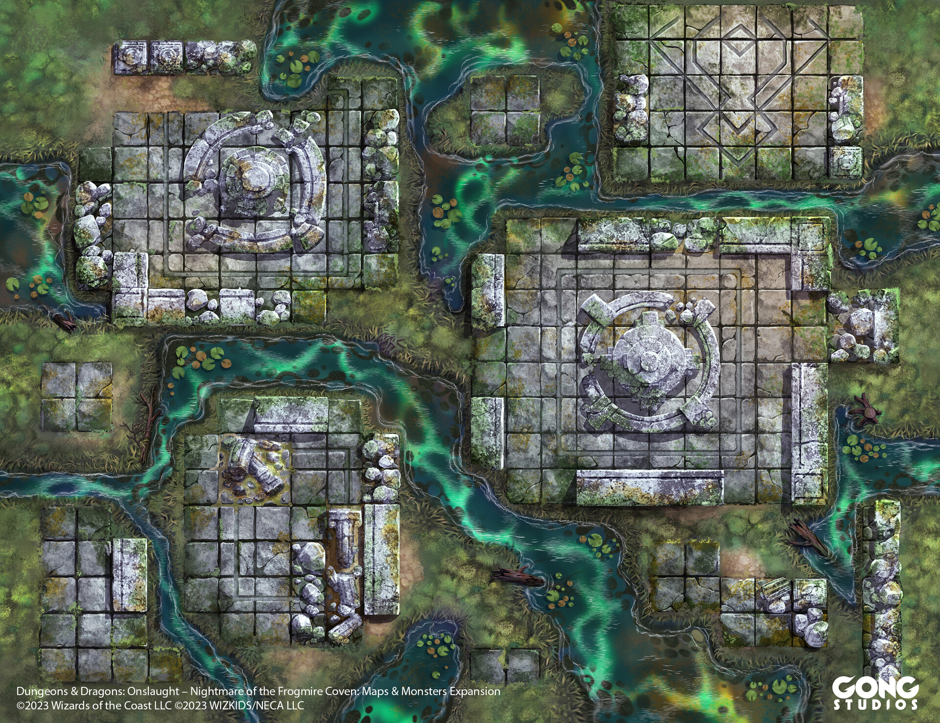 ArtStation - Dungeons & Dragons: Onslaught – Nightmare of the Frogmire ...