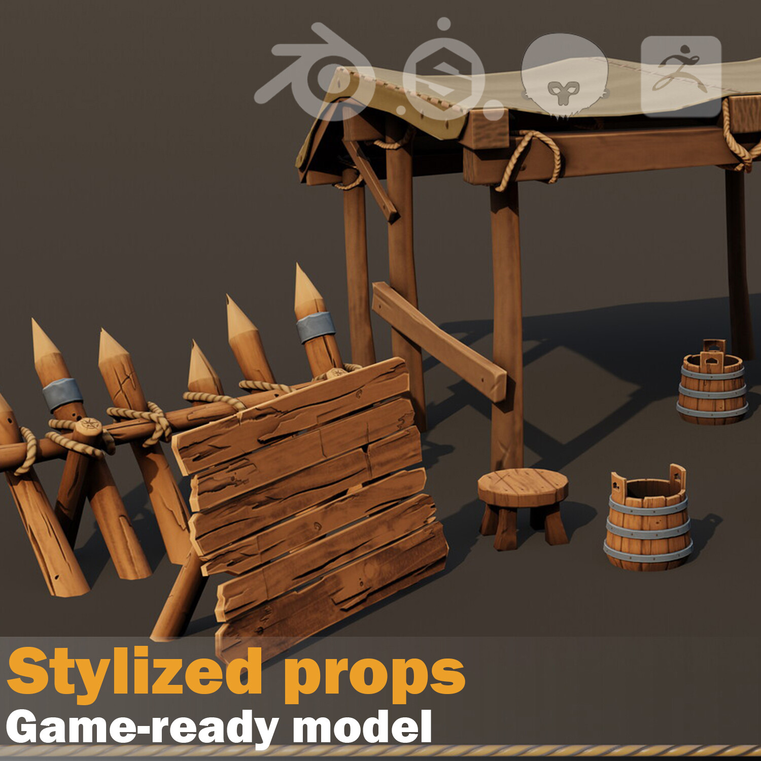 ArtStation - Game-ready asset