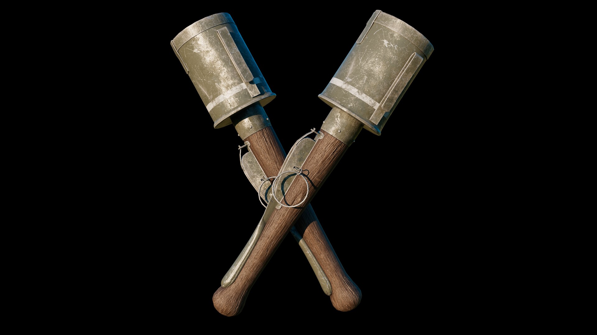 ArtStation - Old Hand Grenade