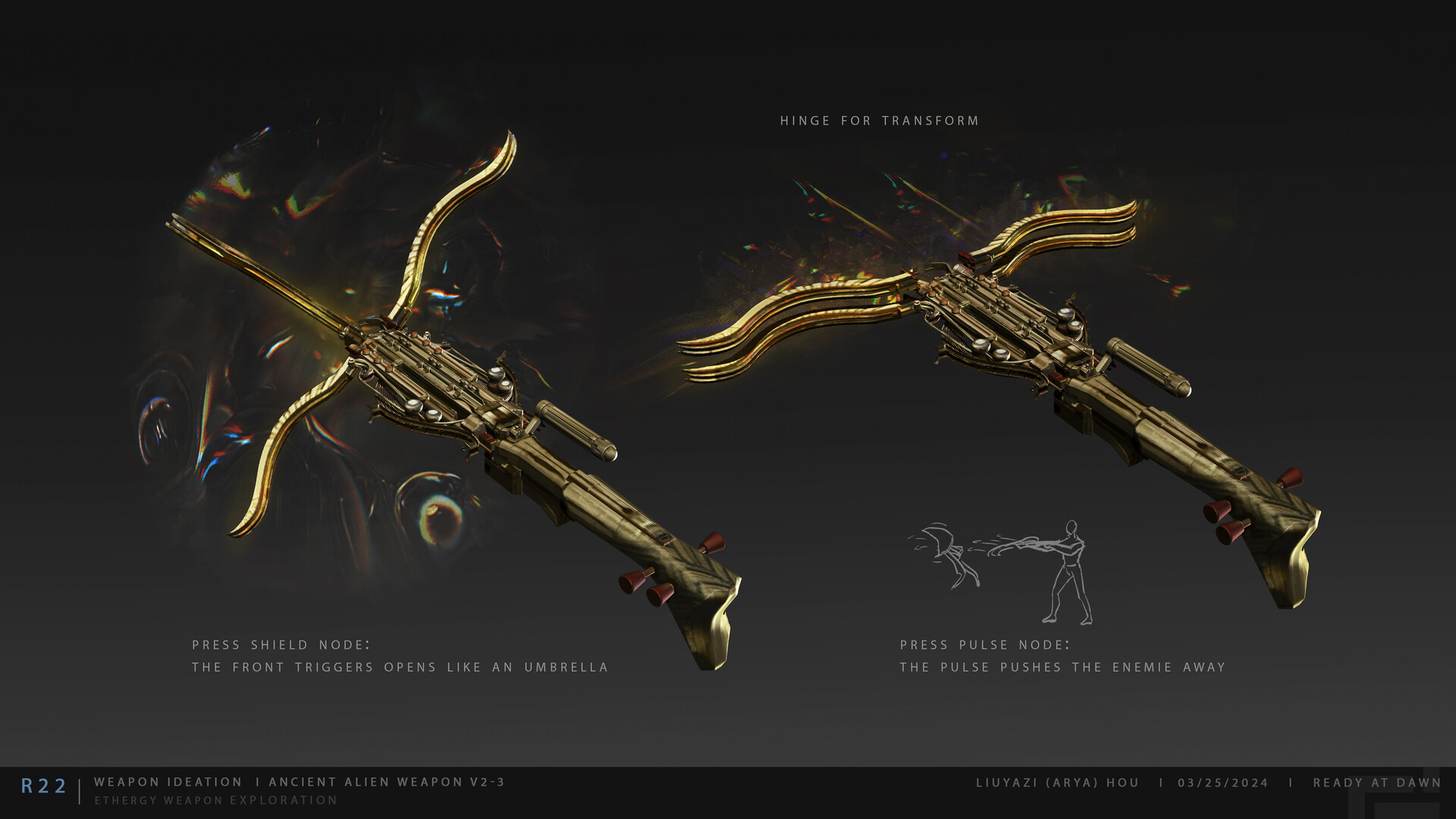ArtStation - unannounced projects- weapon ideation