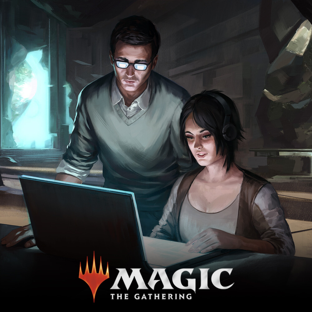 ArtStation - Magic: The Gathering - Shaun & Rebecca, Agents