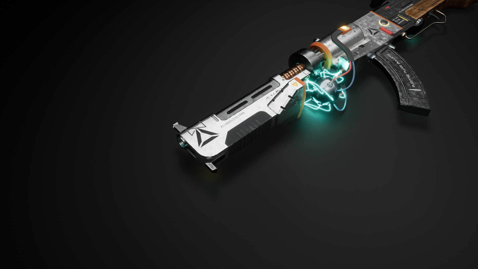 ArtStation - Electromagnetic Pulse Rifle