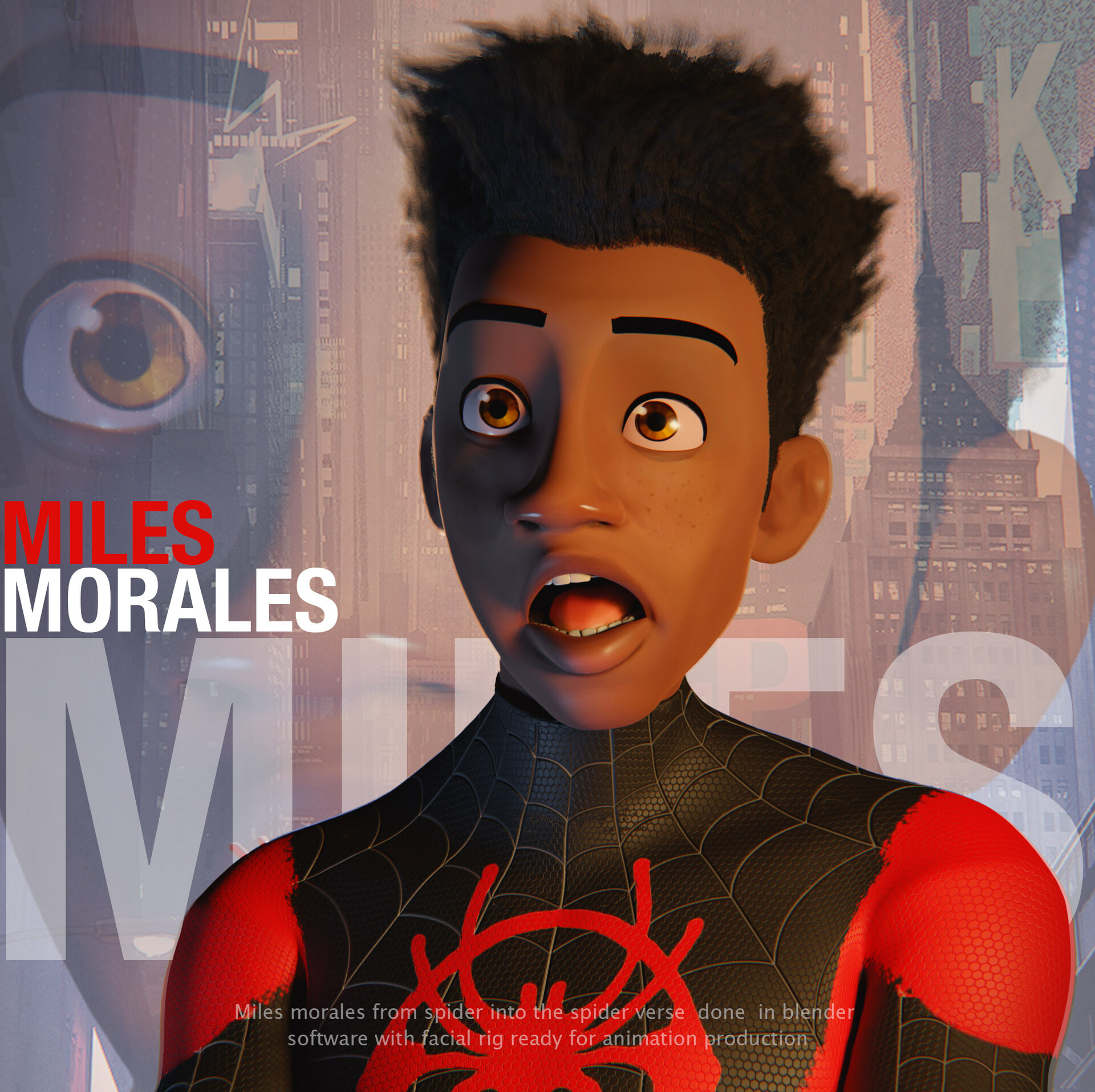 ArtStation - Miles Morales Concept