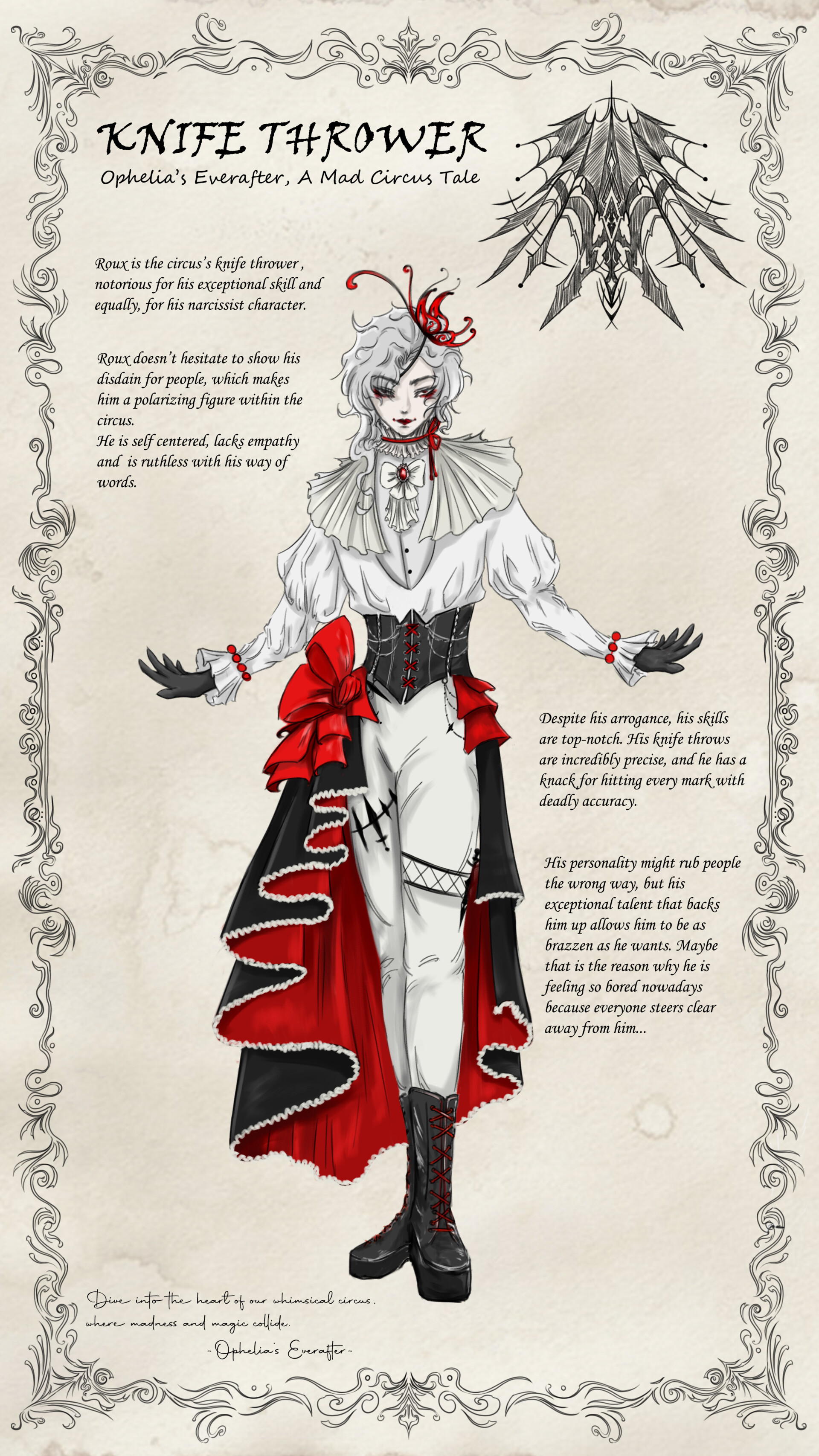 ArtStation - Mad Circus Character Design - Roux