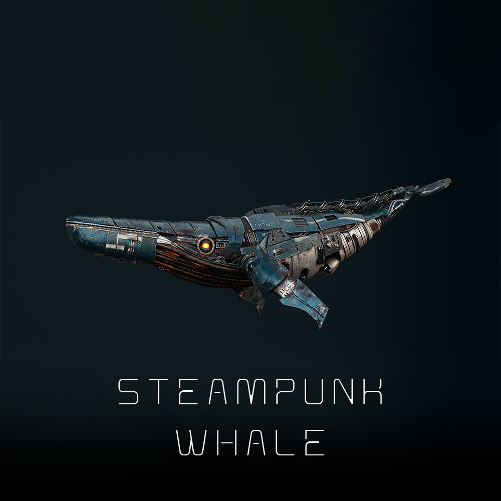 ArtStation - Steampunk Whale