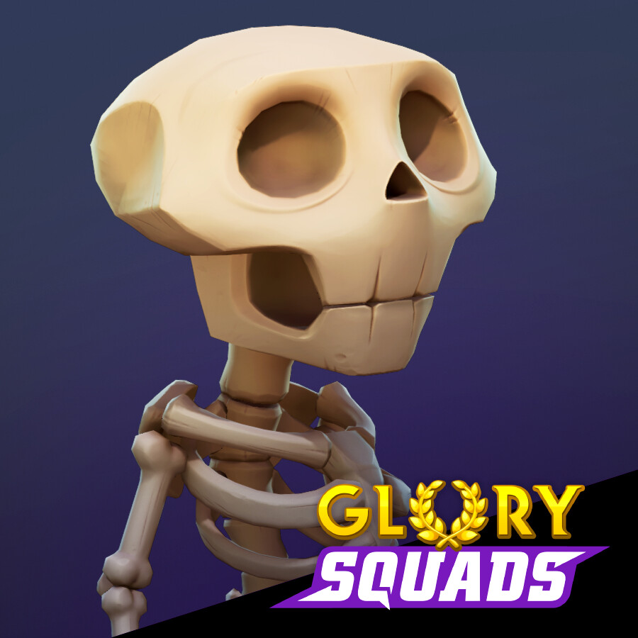 ArtStation - Skeleton - Glory Squads