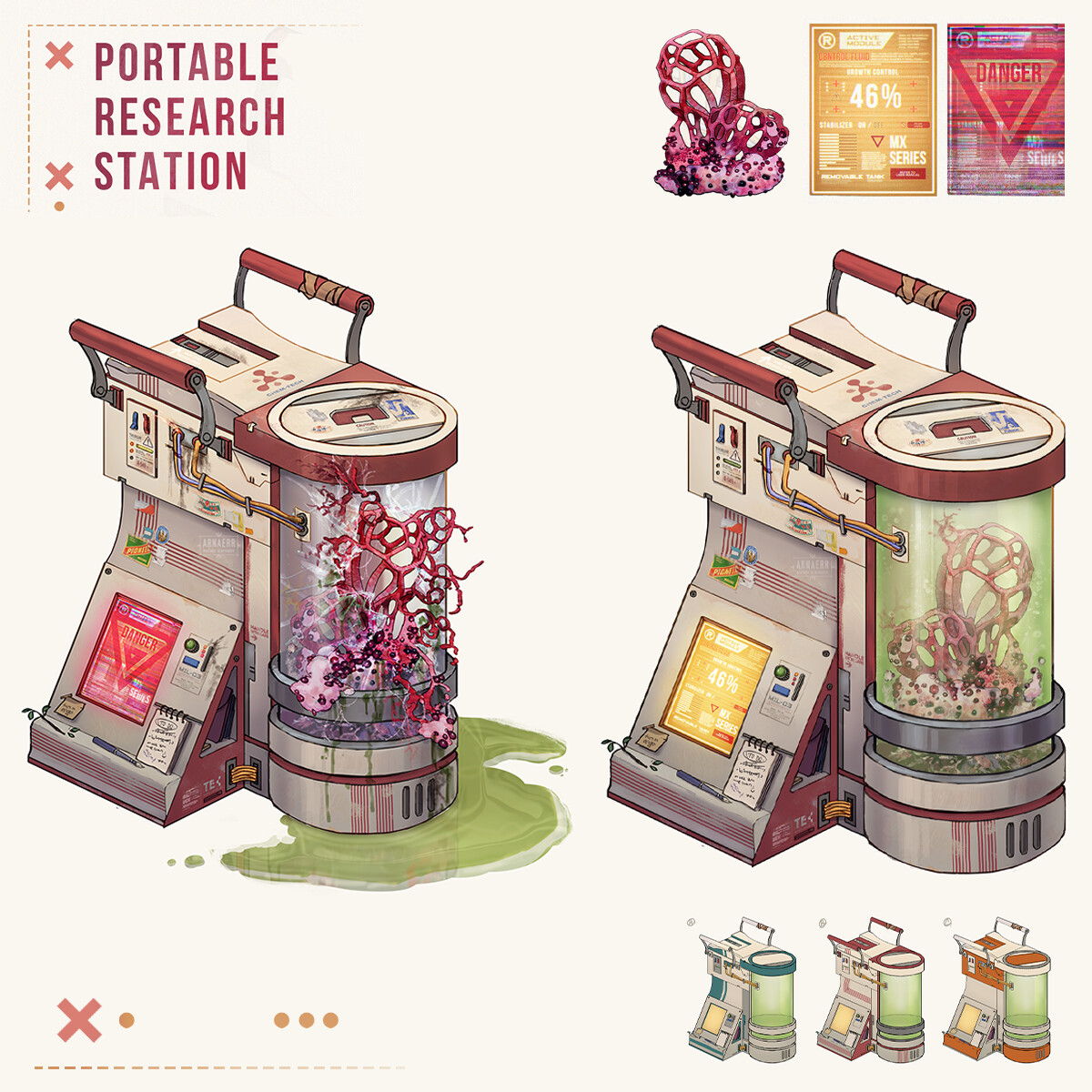 ArtStation - portable research station