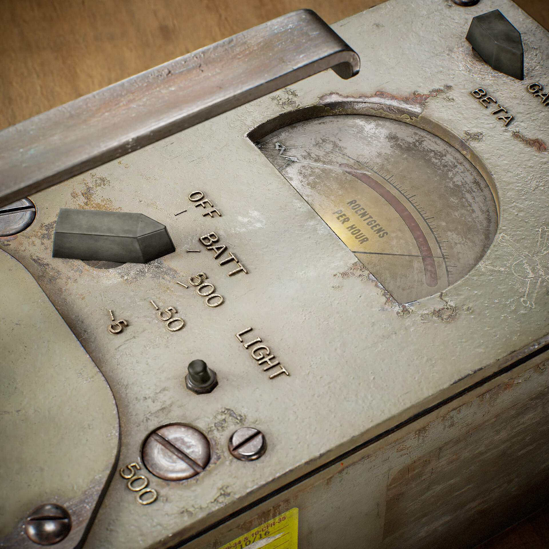 ArtStation - Geiger counter