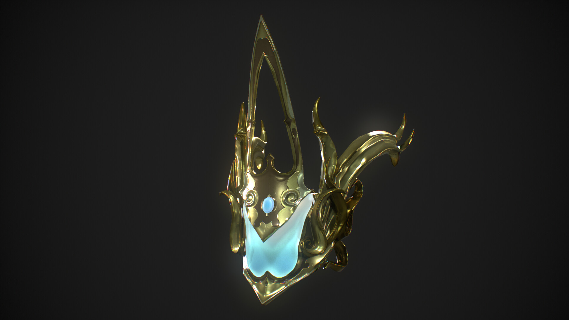 ArtStation - Divine Wind Helmet - Fanart