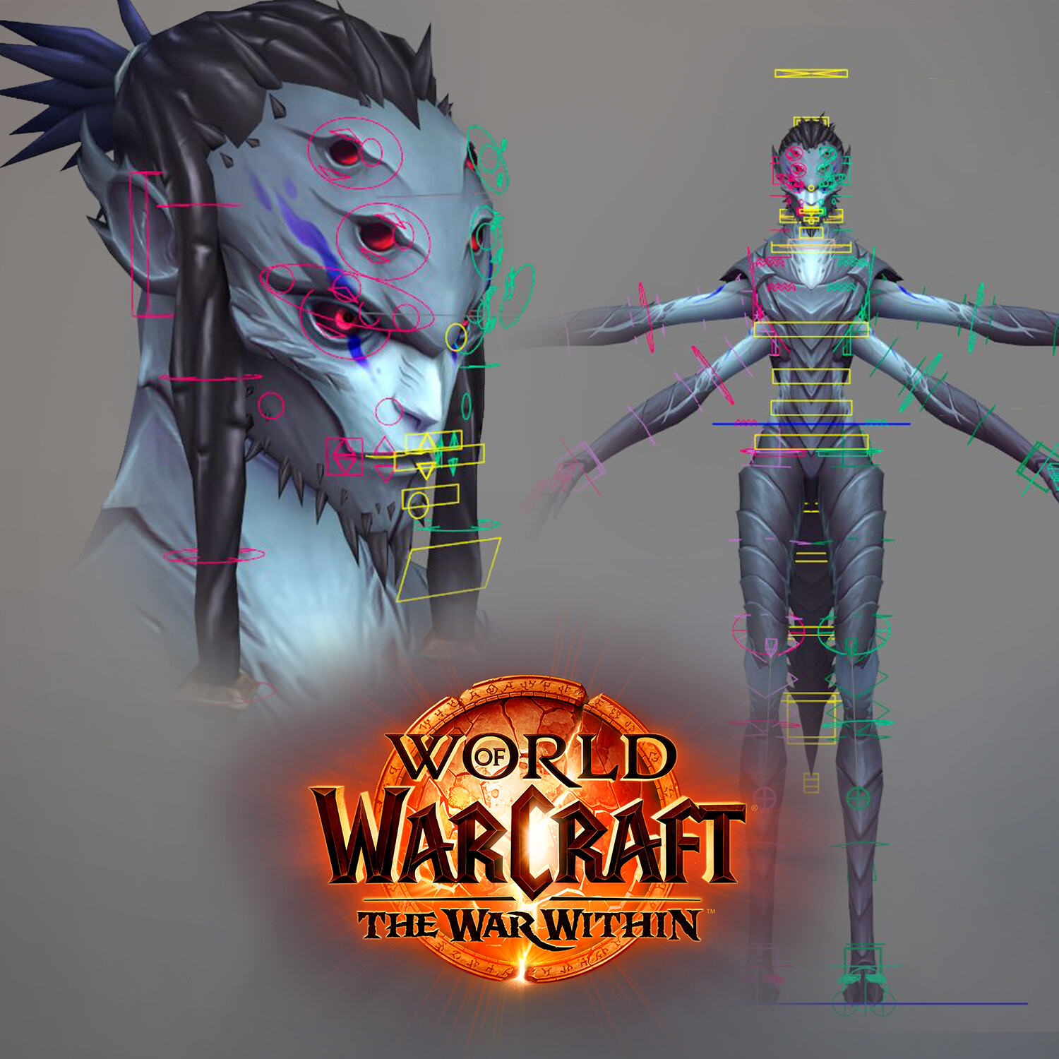 ArtStation - World of Warcraft: The War Within - Ascended Nerubian Rig