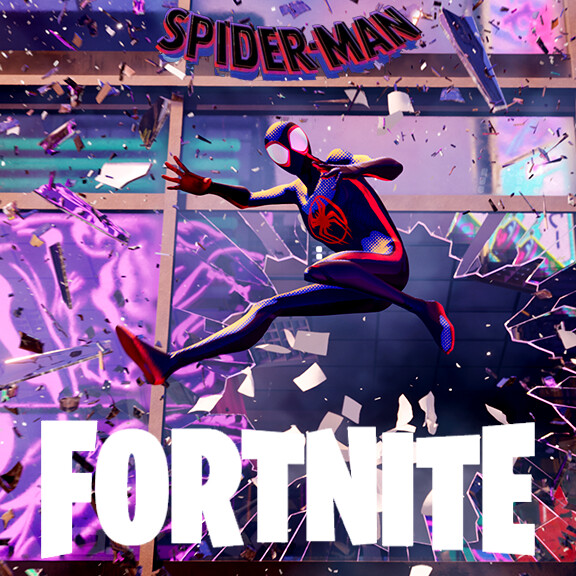 ArtStation - Fortnite | Spider Verse