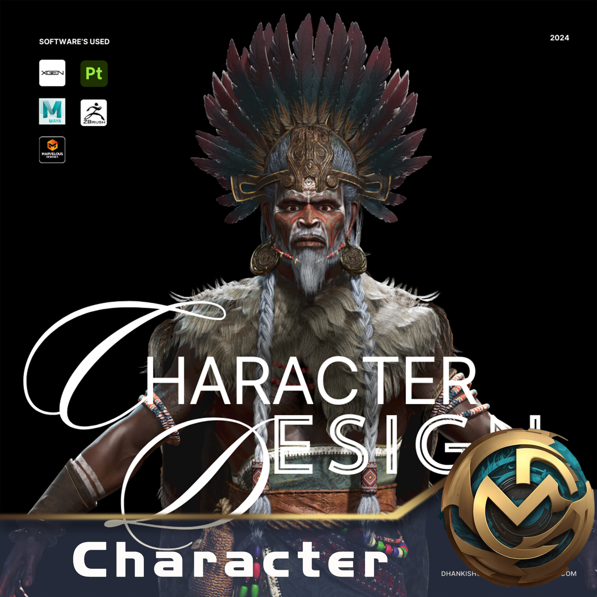 ArtStation - Tribal_chief