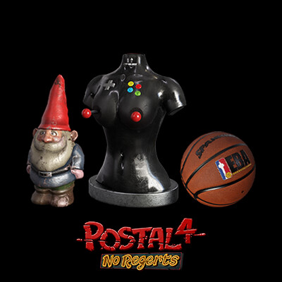 ArtStation - POSTAL 4 Assets Revamped Set #2